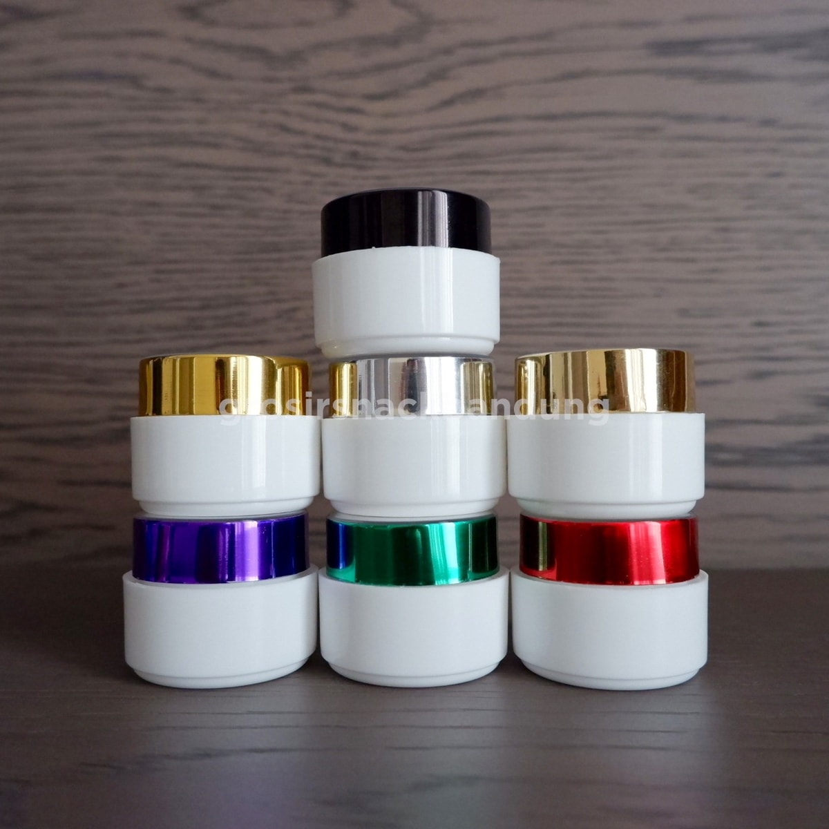 Pot Cream Kimura Flat 10gr / 12,5gr Pot Cream Kemasan Kosmetik Silver ...