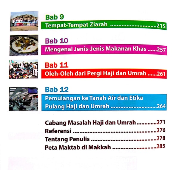 Peta Perjalanan Haji & Umrah